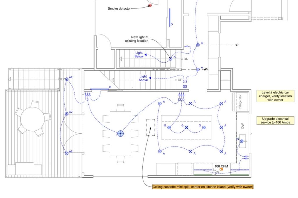 Graphic Overrides, Electrical Plans, and More | Shoegnome Architects